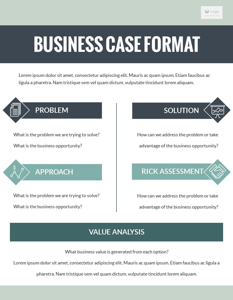  Business Case Template Business Case Development Online Software Tools Templates The 