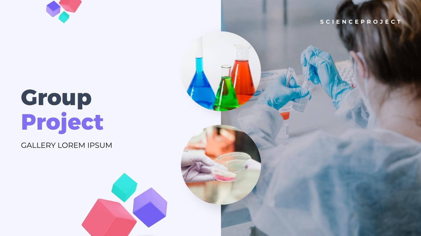 Science Project Presentation Template | Visme