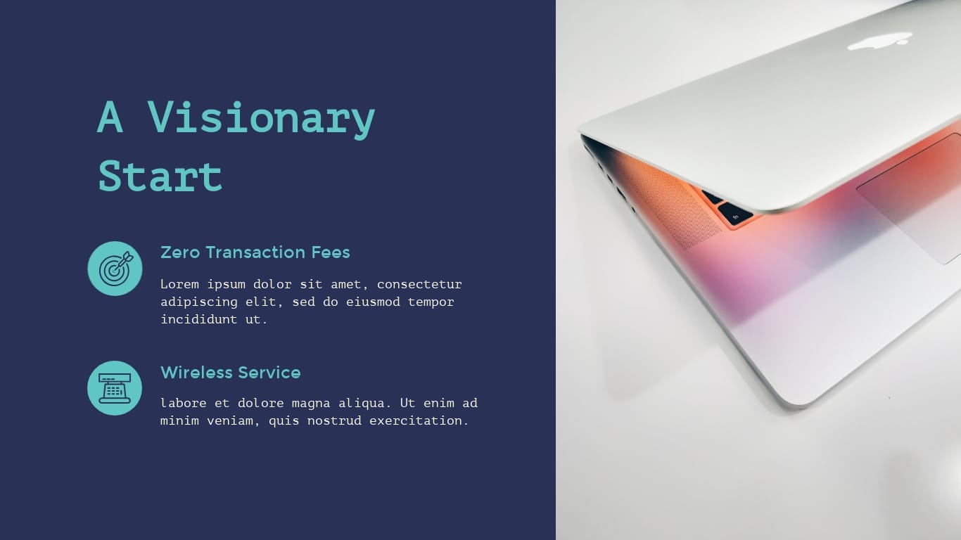 Creative Product Presentation Template Visme