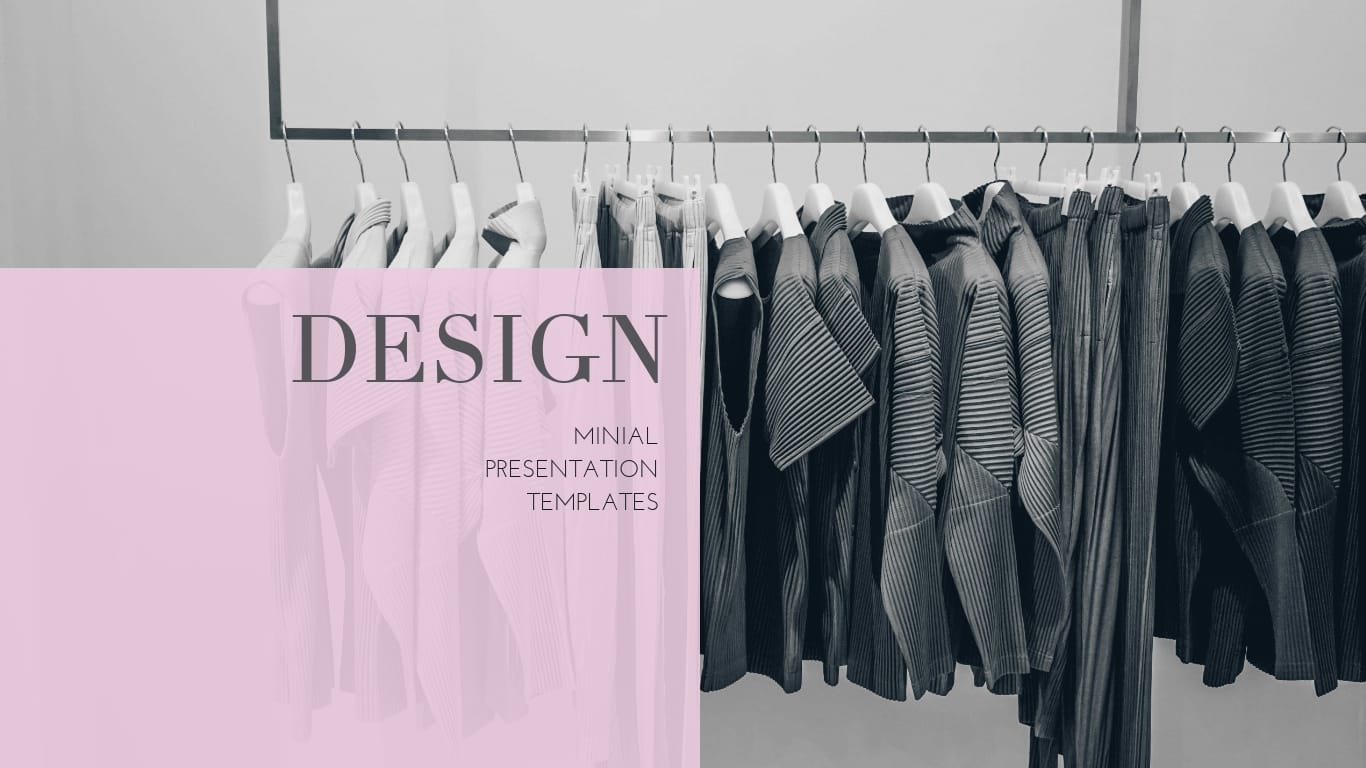 Fashion Design Presentation Template Fashion Conference Presentation