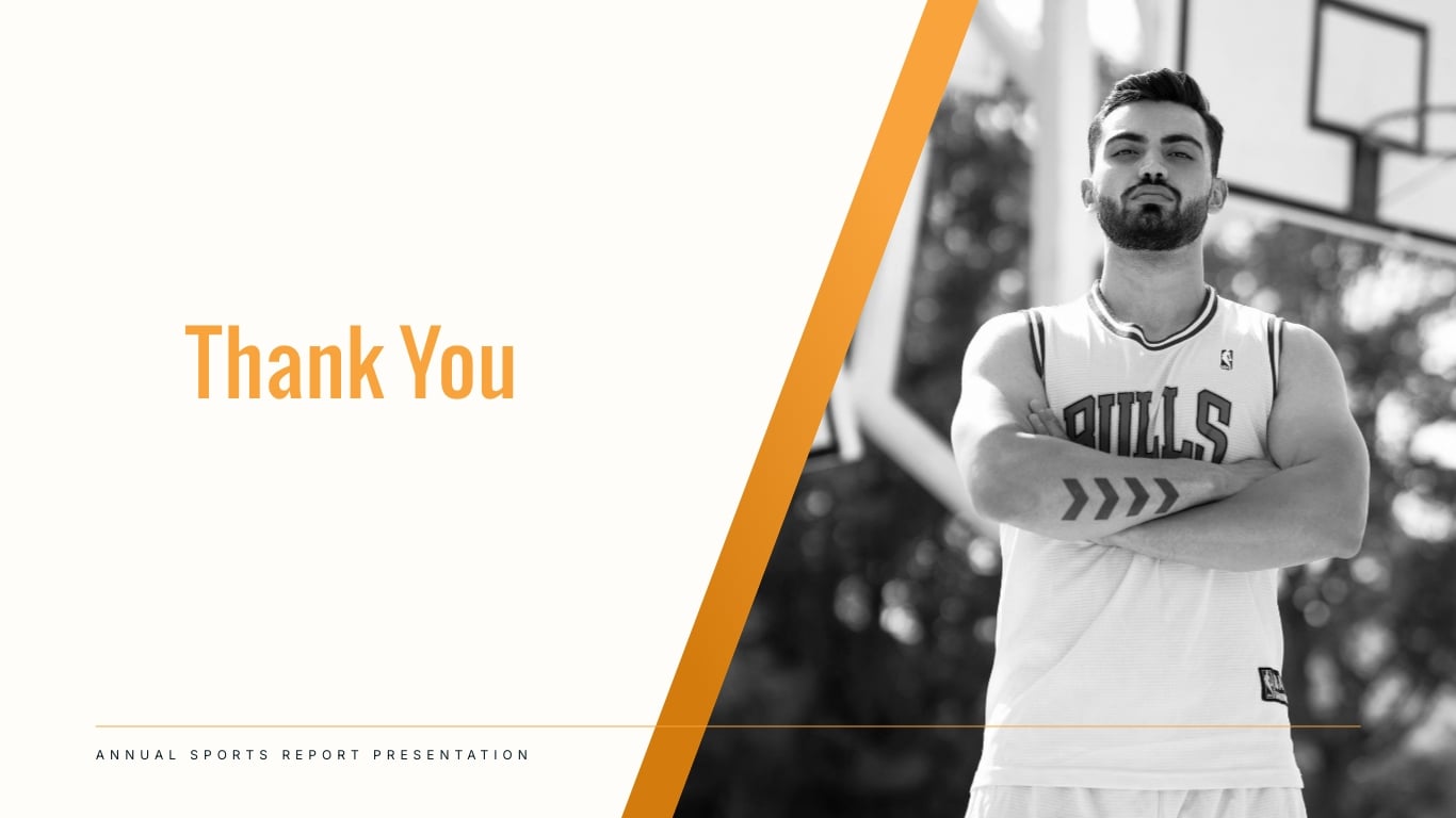 Annual Sports Report Presentation Template | Visme