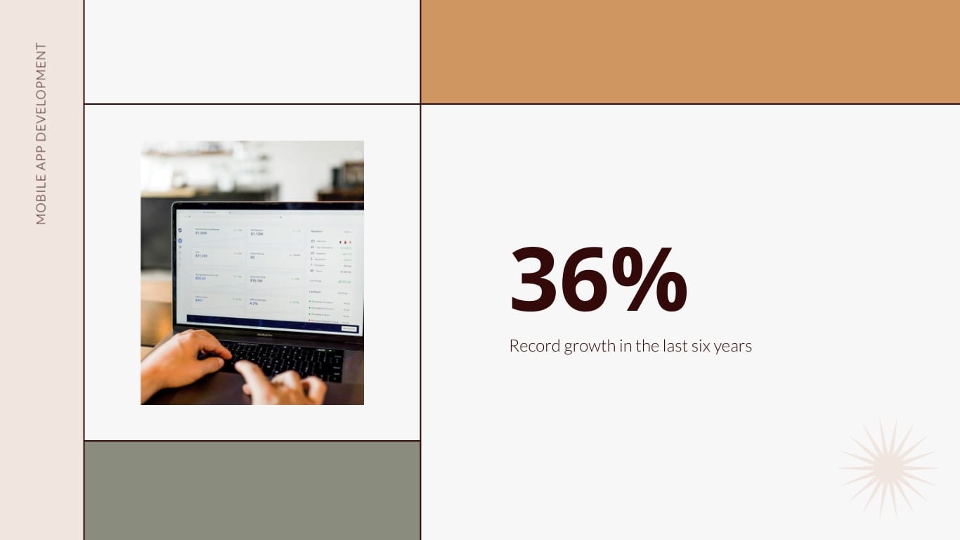 App Developer Stock Pitch Presentation Template | Visme