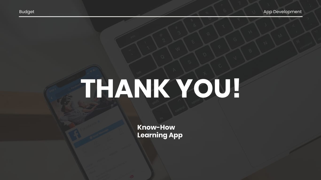 App Development Budget Presentation Template | Visme