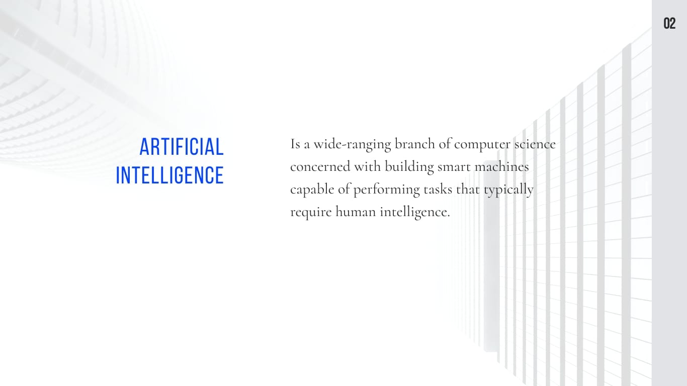 Artificial Intelligence Presentation Template | Visme