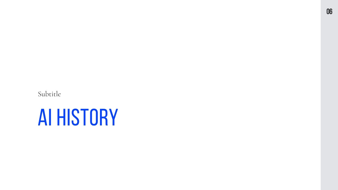 Artificial Intelligence Presentation Template | Visme