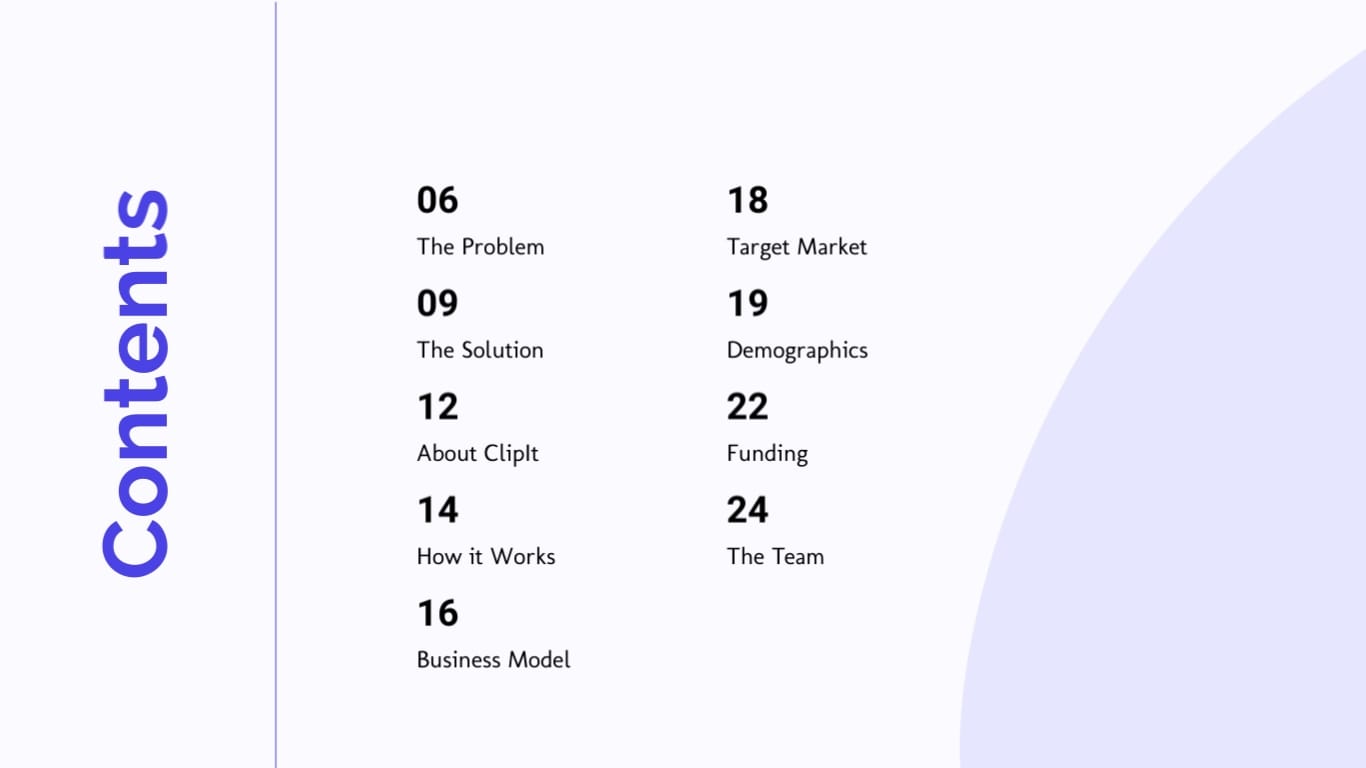 B2C Software Pitch Deck Template | Visme