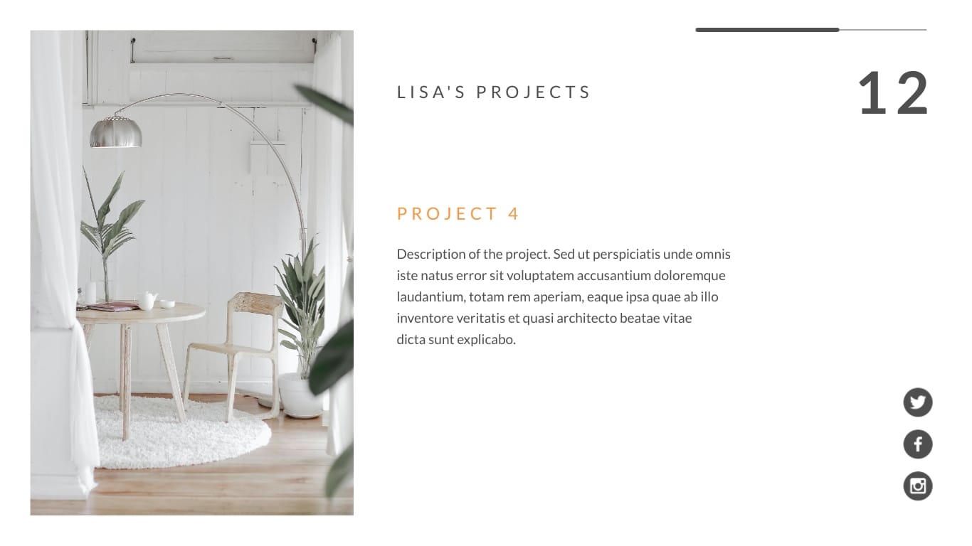 Biography Presentation Template | Visme