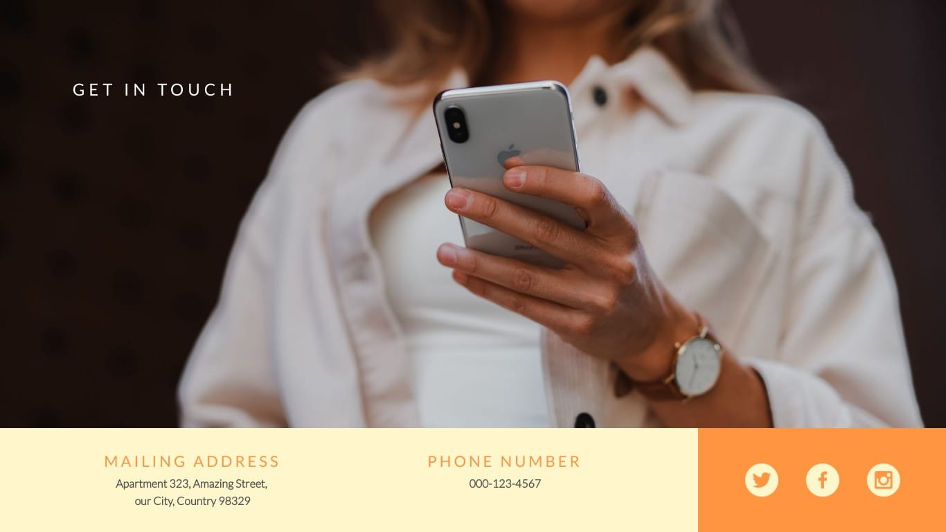 Biography Presentation Template | Visme