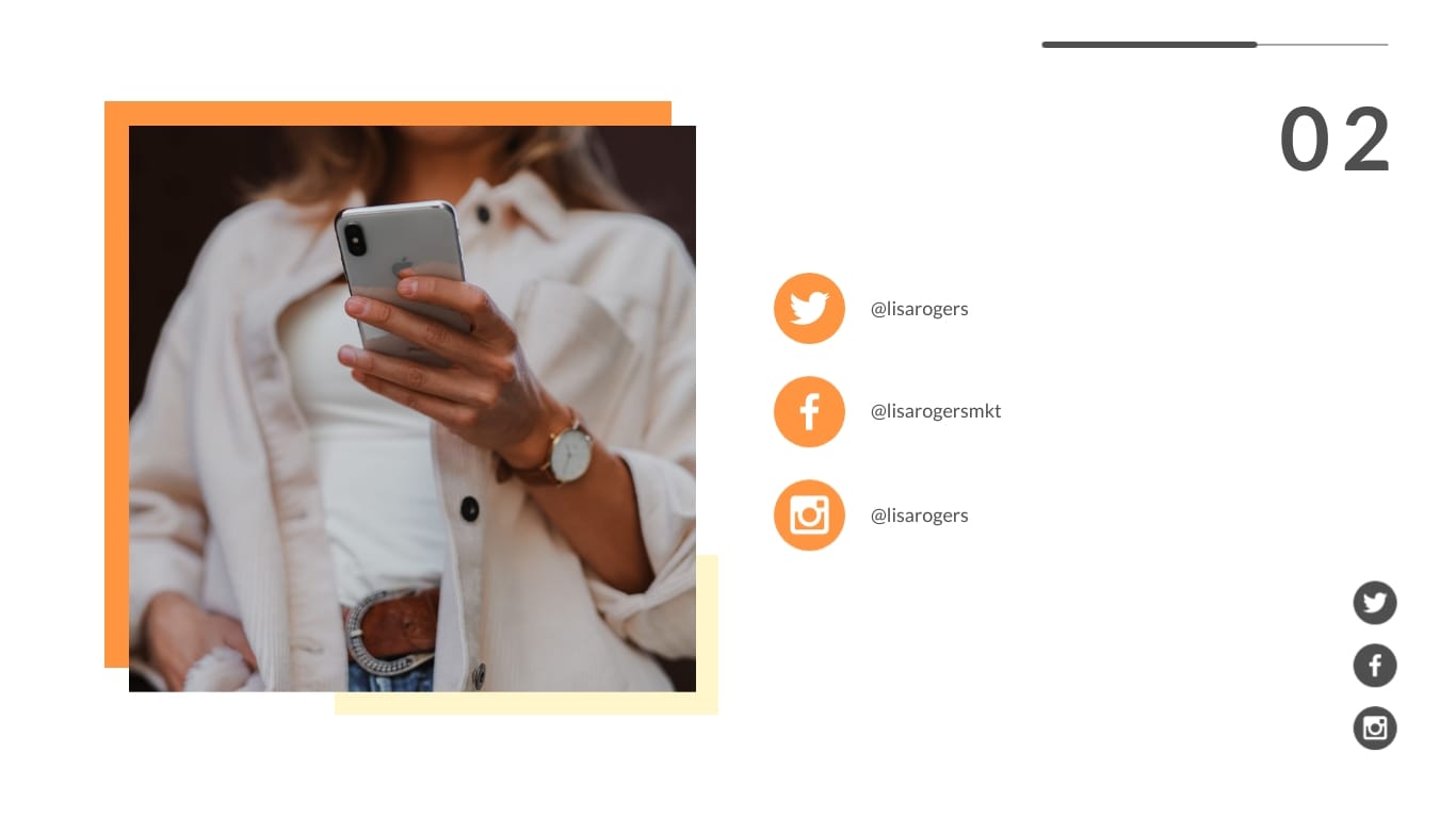 Biography Presentation Template | Visme