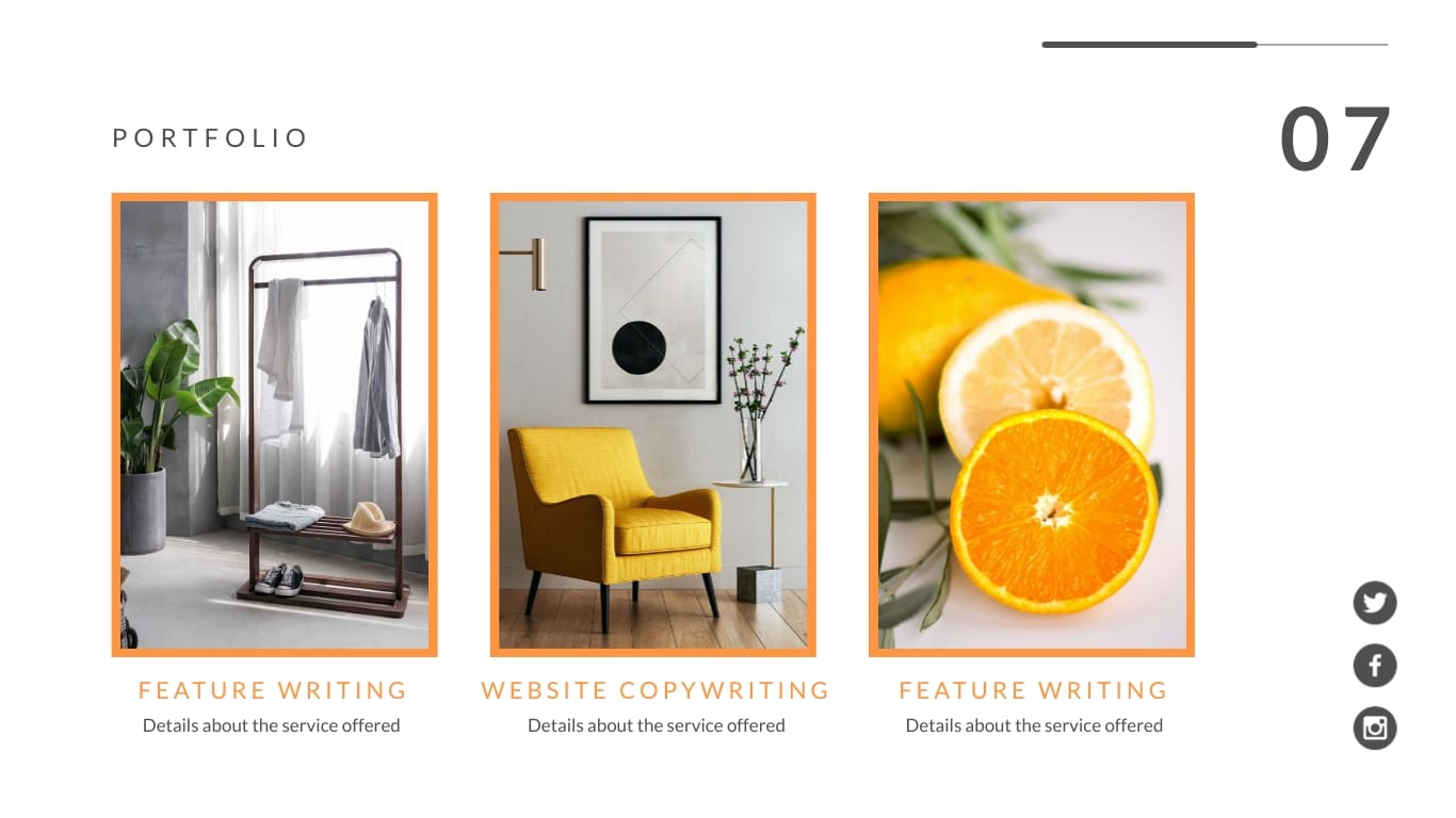 Biography Presentation Template | Visme