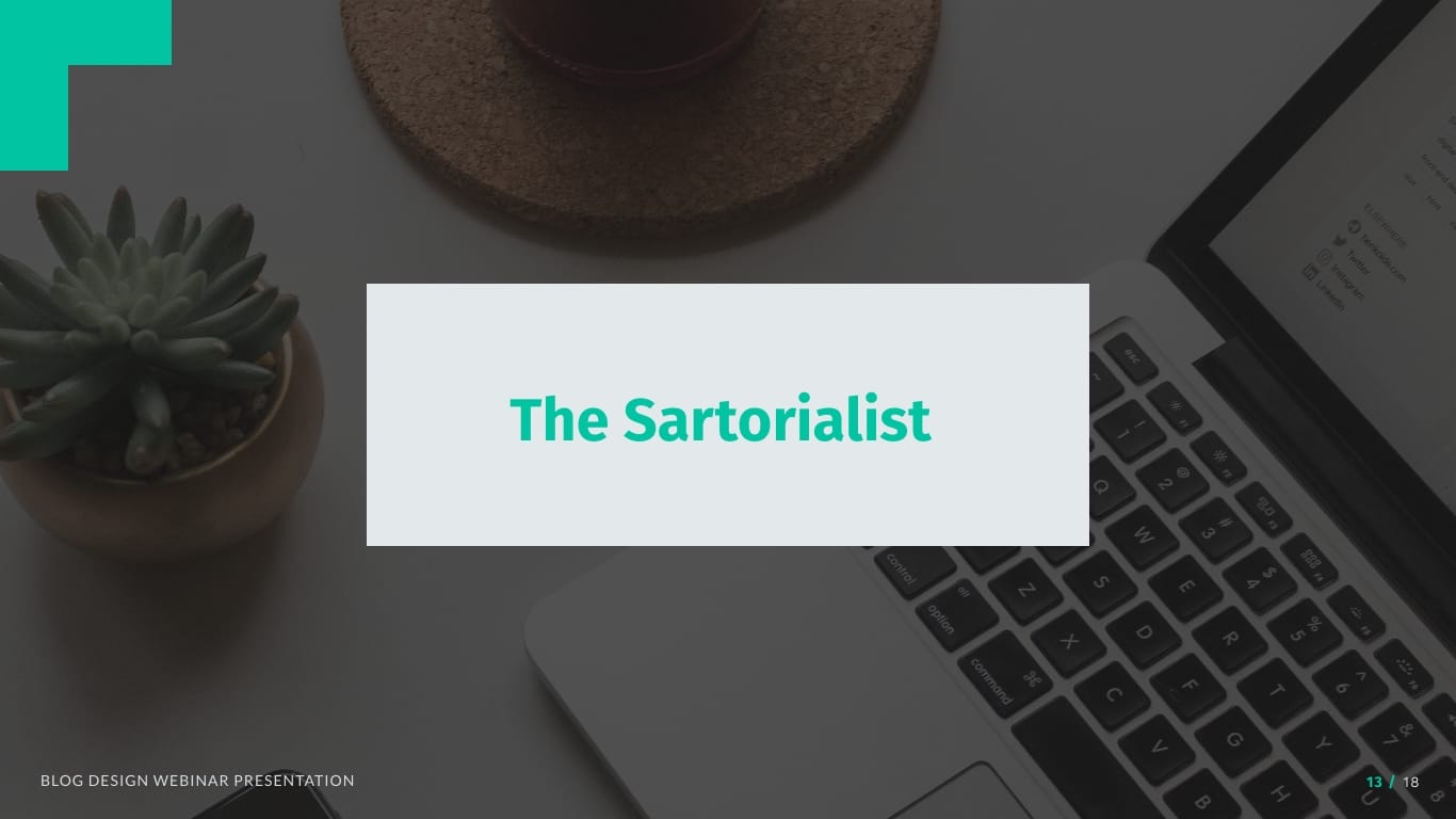 Blog Design Webinar Presentation Template | Visme