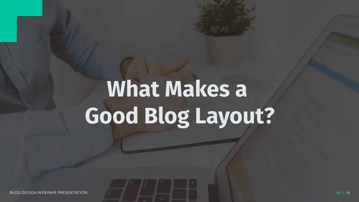 Blog Design Webinar Presentation Template | Visme