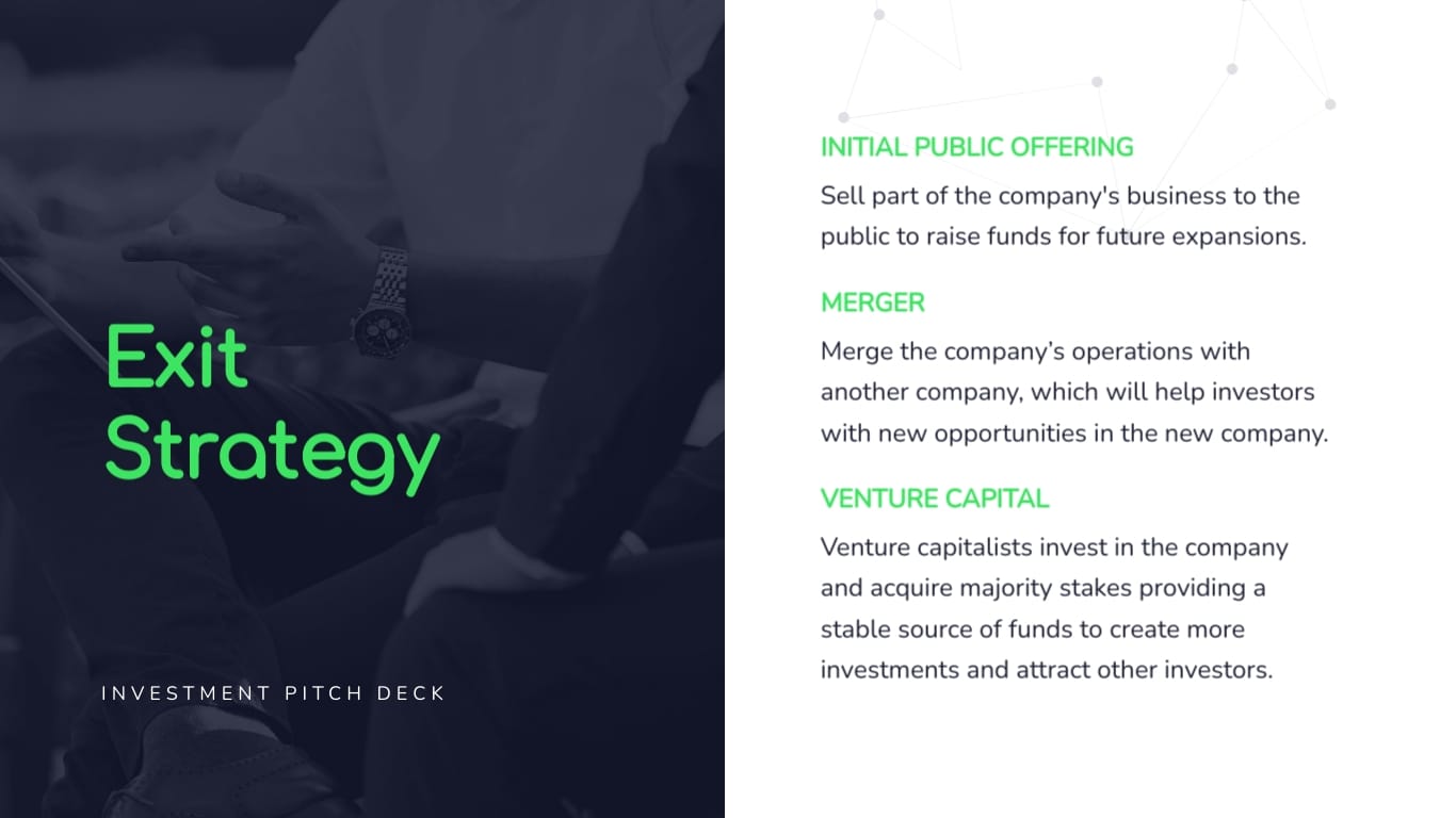 Business Software Pitch Deck Template | Visme