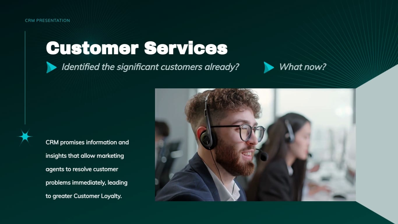 CRM Presentation Template | Visme