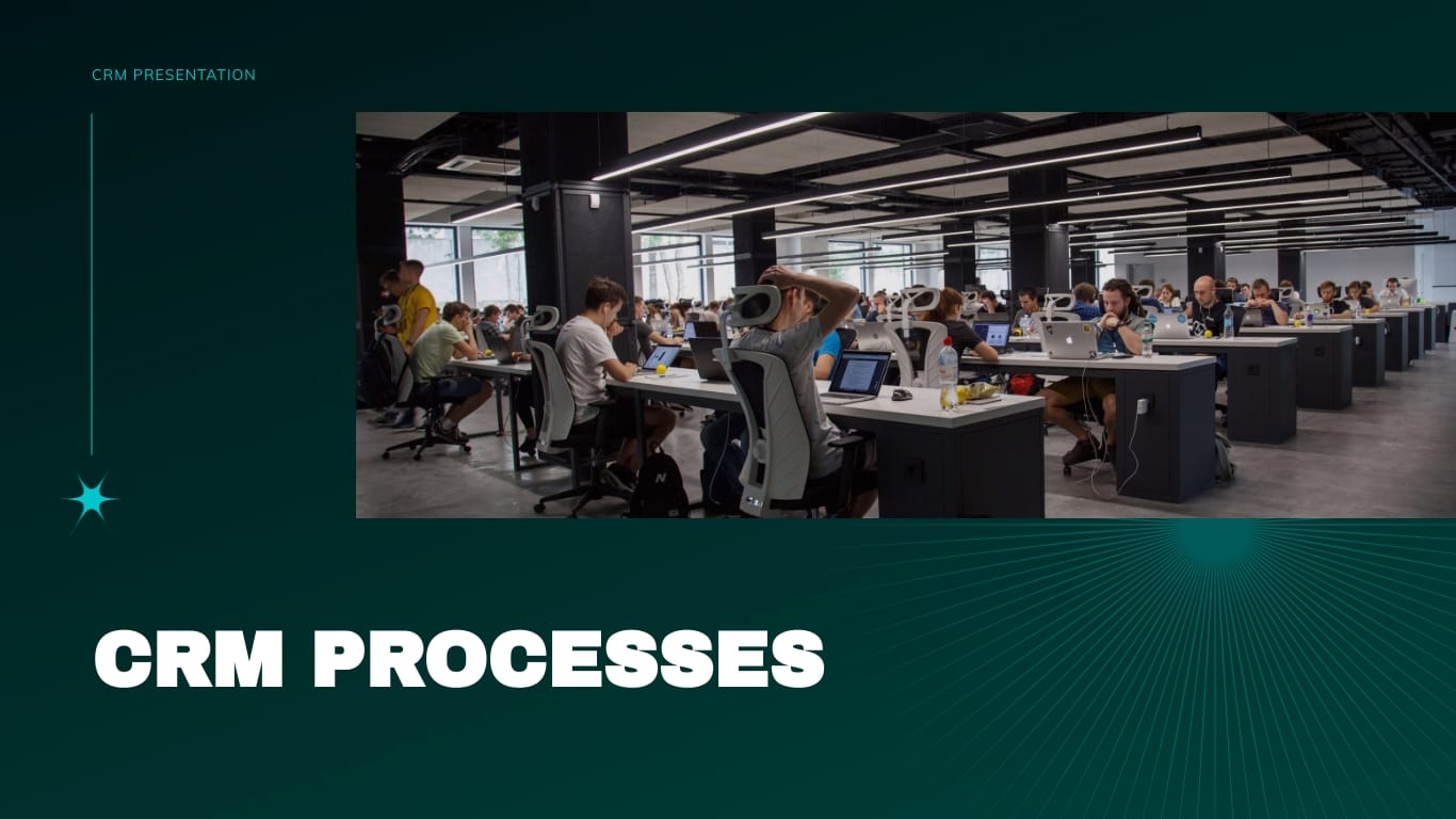 CRM Presentation Template | Visme