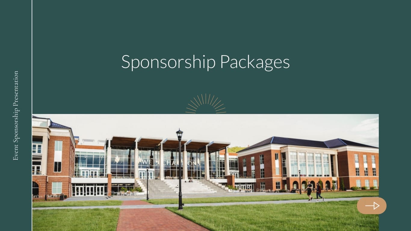 Campus Recruitment Event Sponsorship Presentation Template | Visme