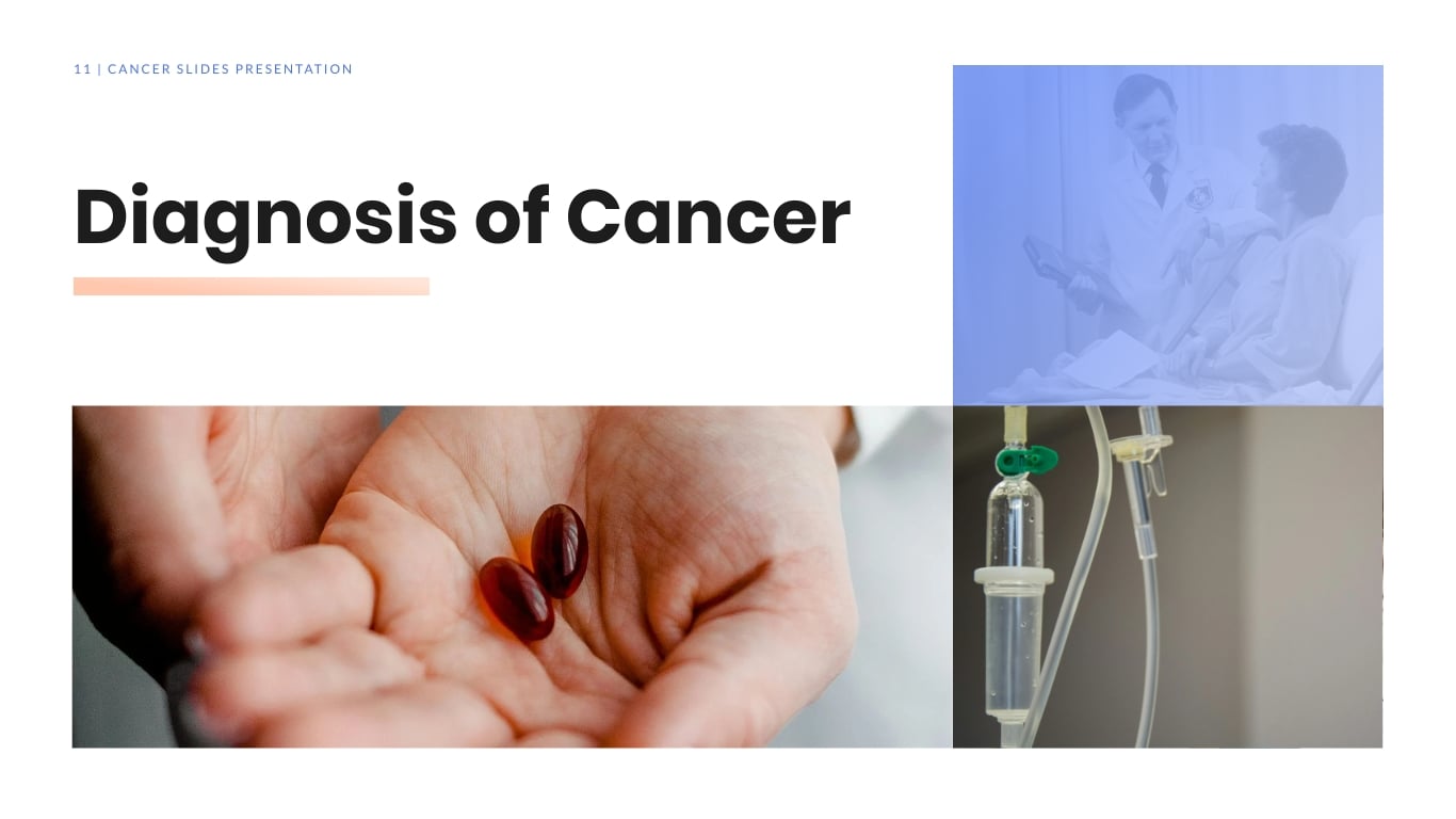 Cancer Slides Presentation Template | Visme
