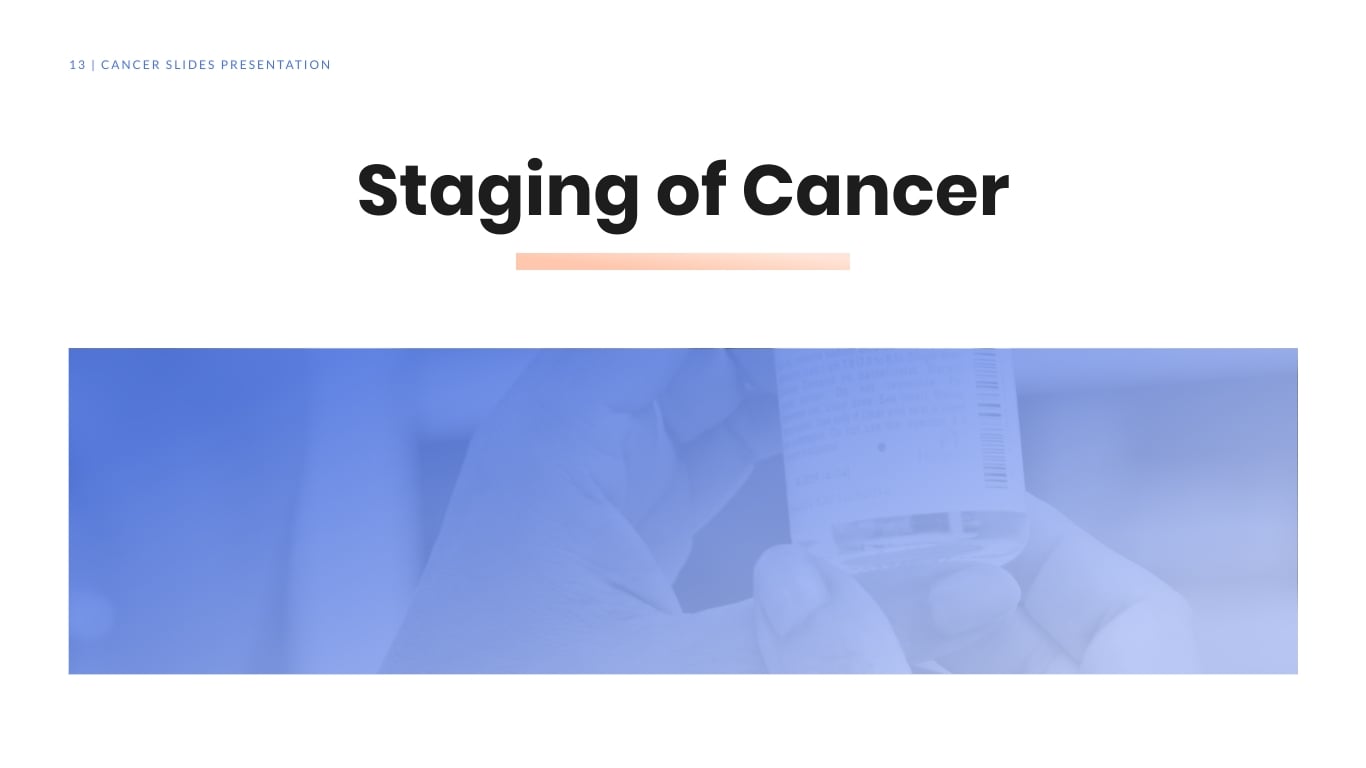 Cancer Slides Presentation Template | Visme