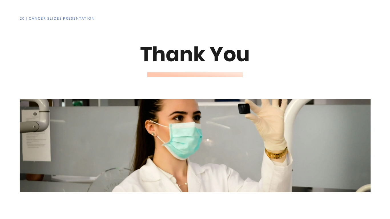 Cancer Slides Presentation Template | Visme
