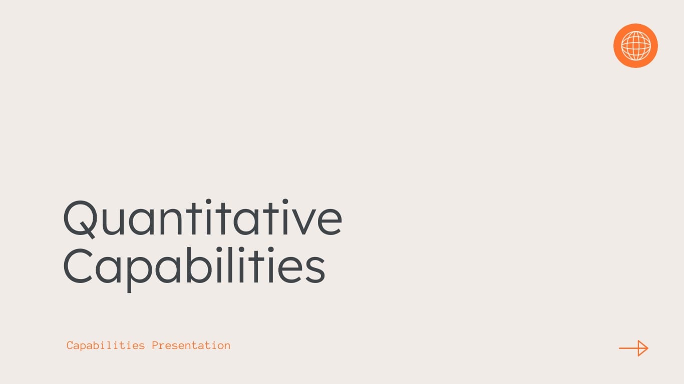 Capabilities Presentation Template | Visme
