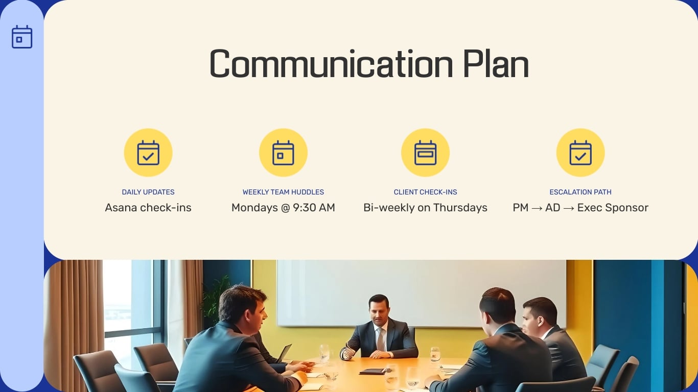 Client Project Kickoff Presentation Template | Visme