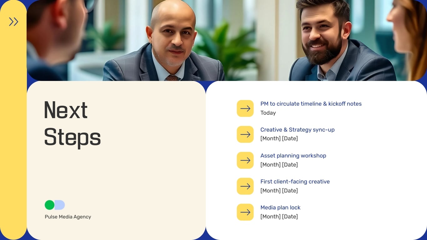 Client Project Kickoff Presentation Template | Visme