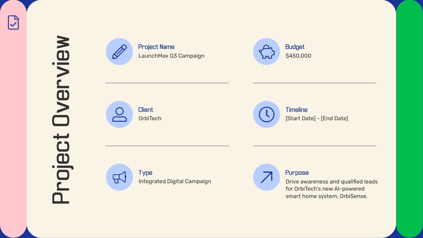 Client Project Kickoff Presentation Template | Visme