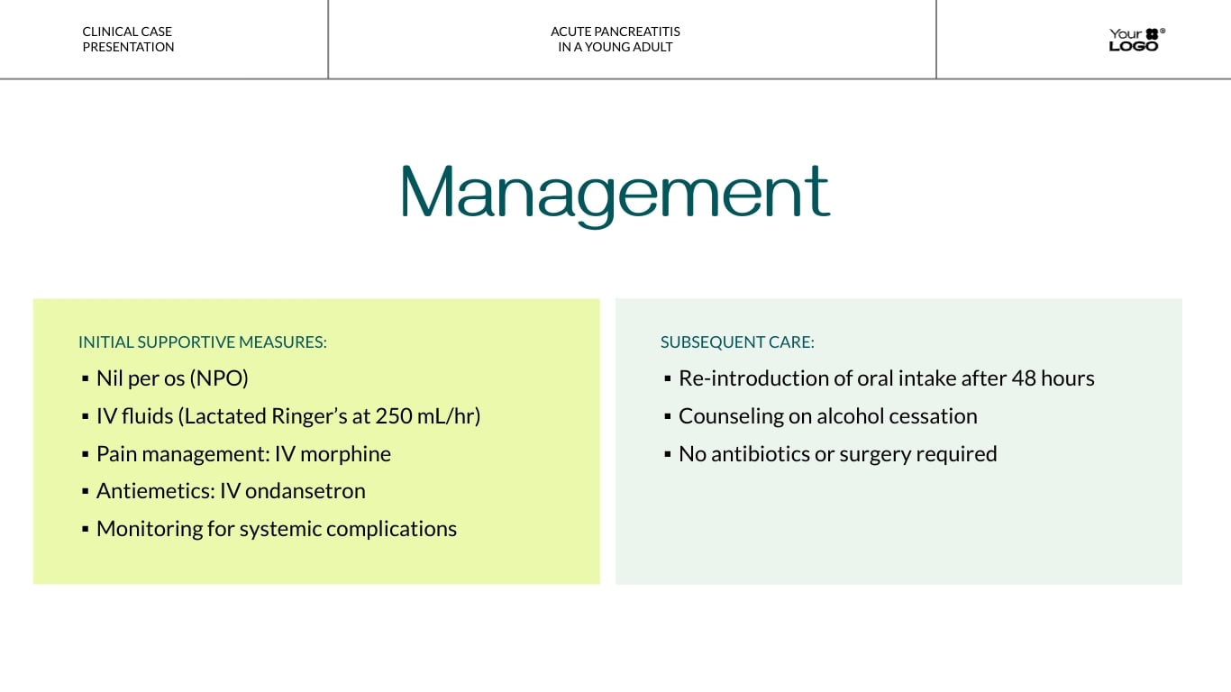 Clinical Case Medical Presentation Template | Visme