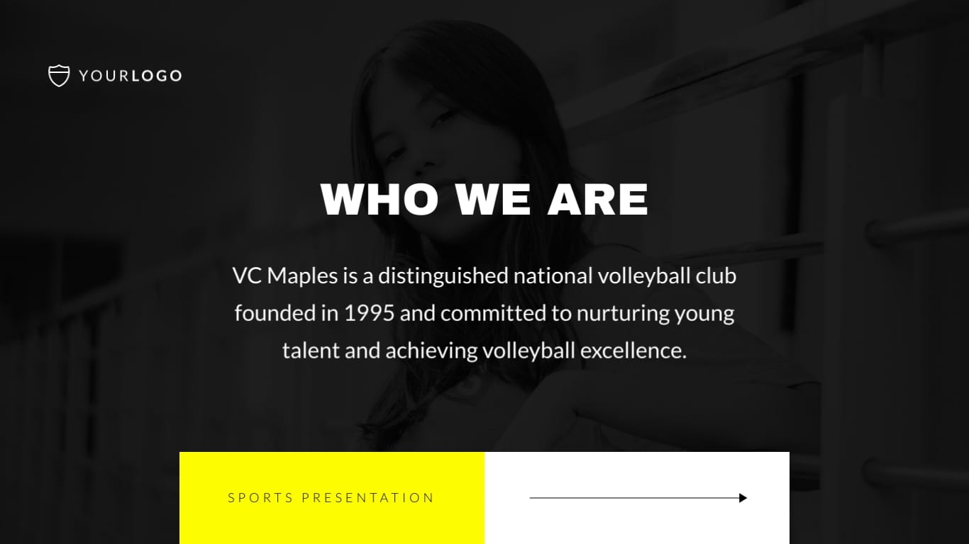 Club Sports Presentation Template | Visme
