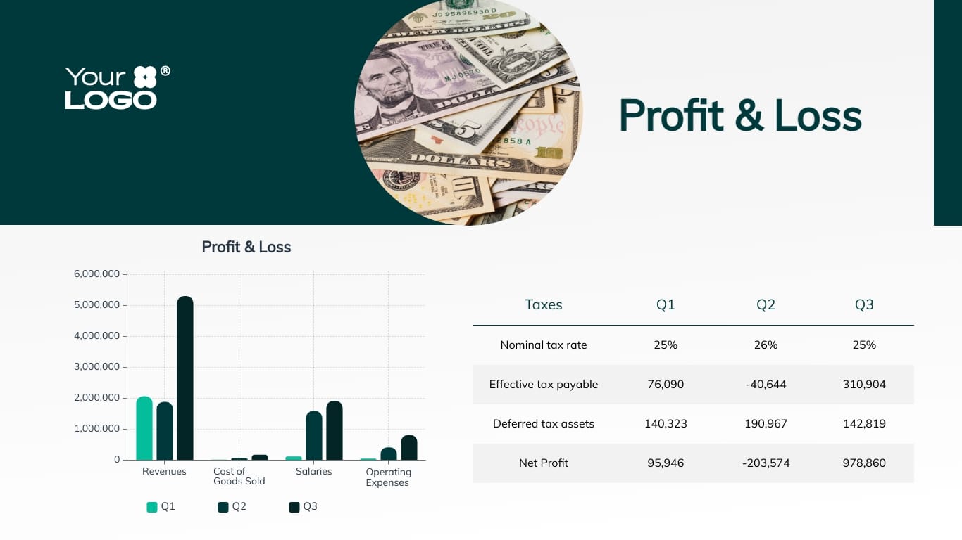 Company Evaluation Presentation Template | Visme