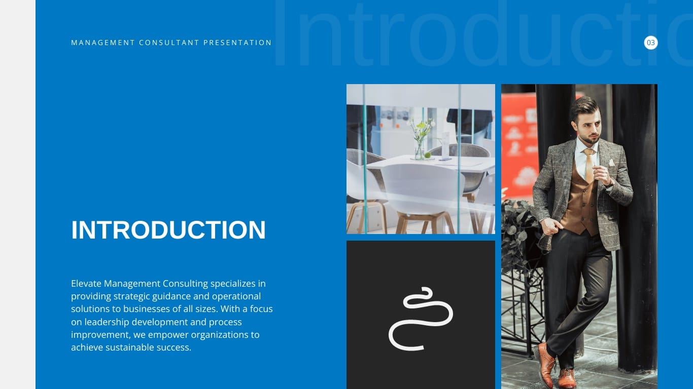 Consultant Management Presentation Template | Visme