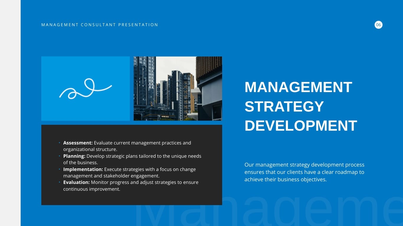 Consultant Management Presentation Template | Visme