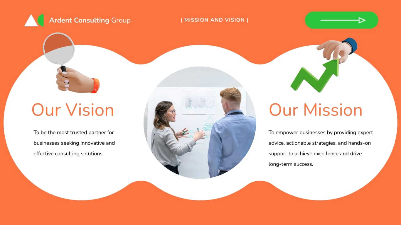 Consulting Firm Presentation Template | Visme