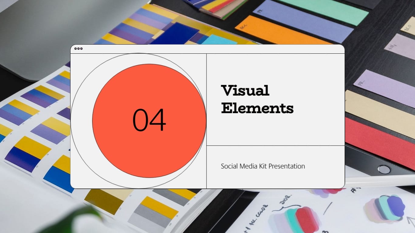 Corporate PR Social Media Kit Presentation Template | Visme
