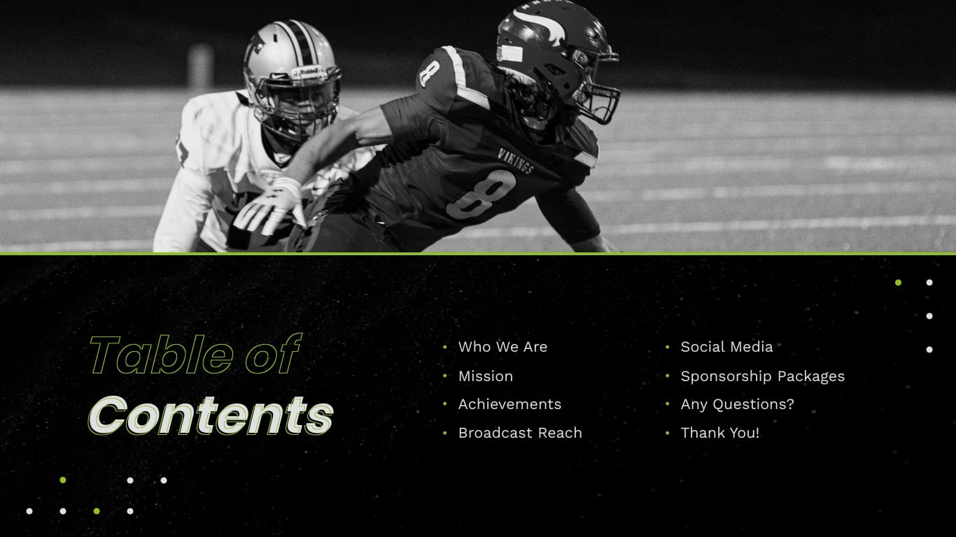 Corporate Sponsorship Sports Presentation Template | Visme