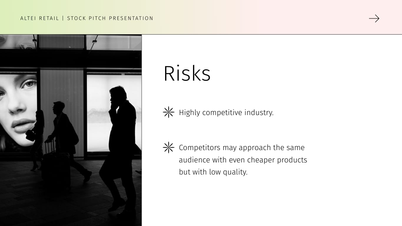 Corporate Stock Pitch Presentation Template | Visme