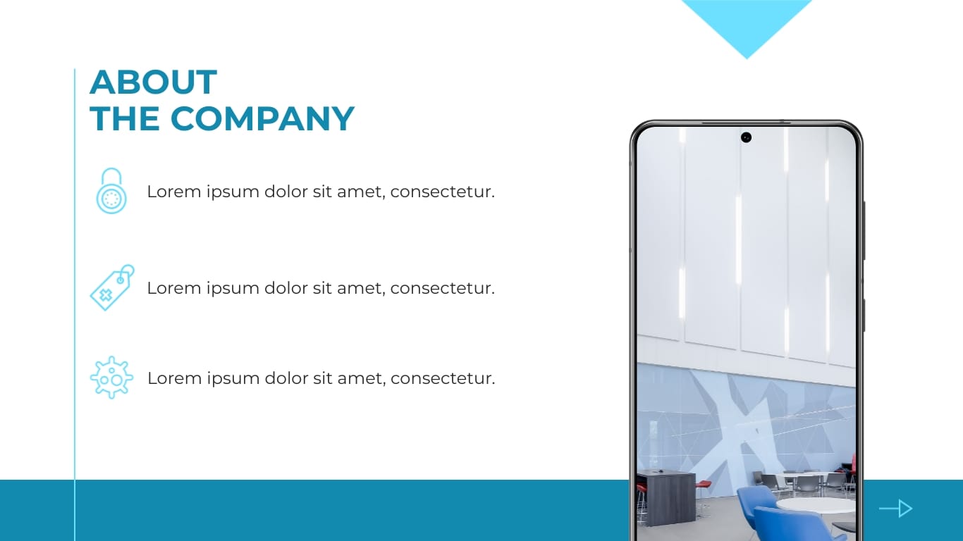 Crisp Point Presentation Template | Visme