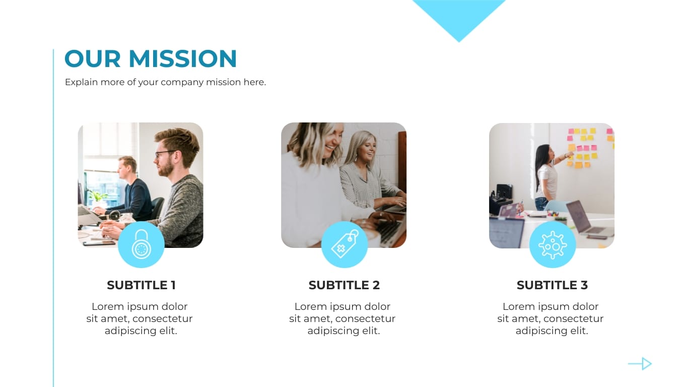 Crisp Point Presentation Template | Visme