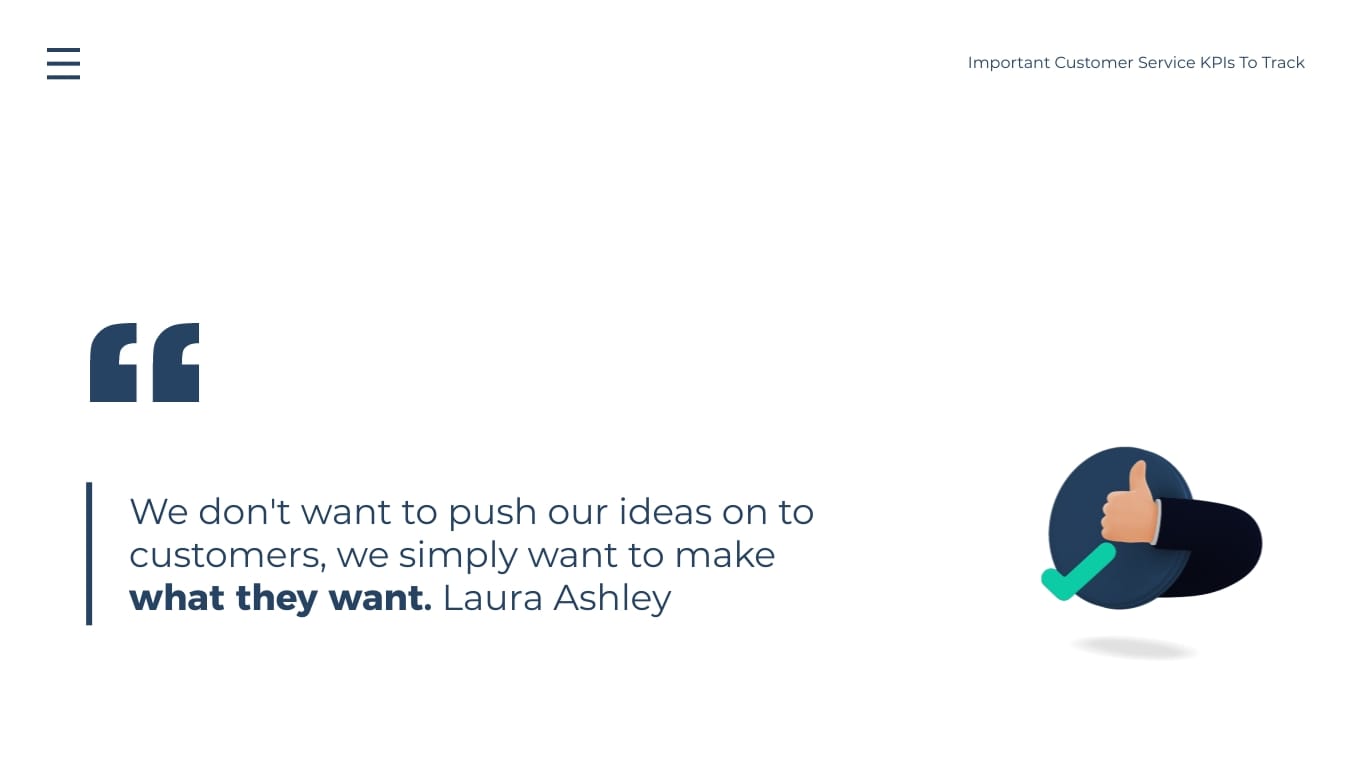 Customer Service Interactive Presentation Template | Visme