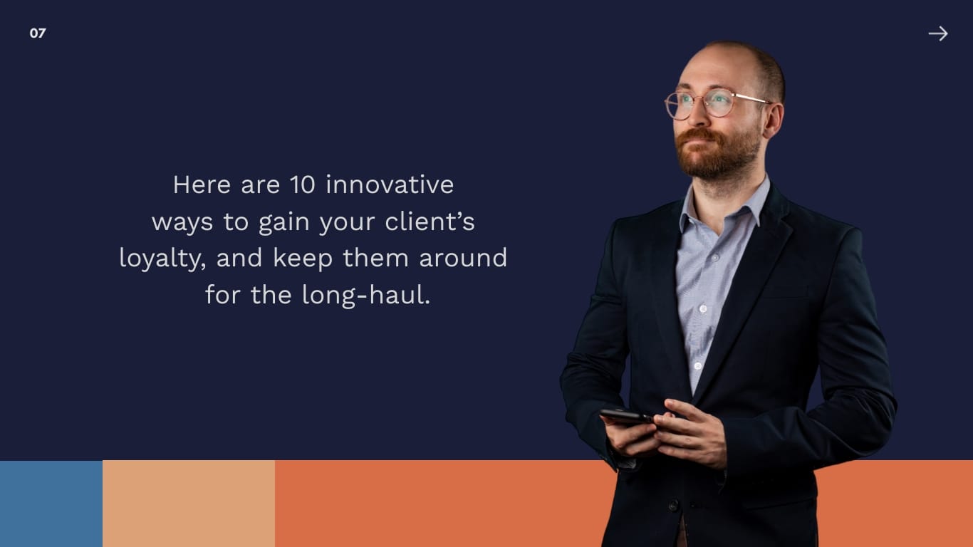 Customer Service Keynote Presentation Template | Visme
