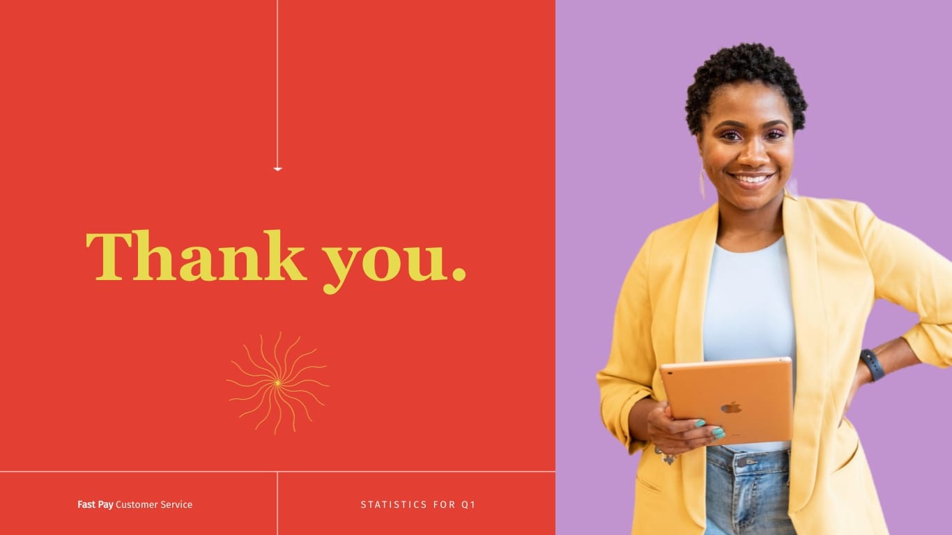 Customer Service Presentation Template | Visme