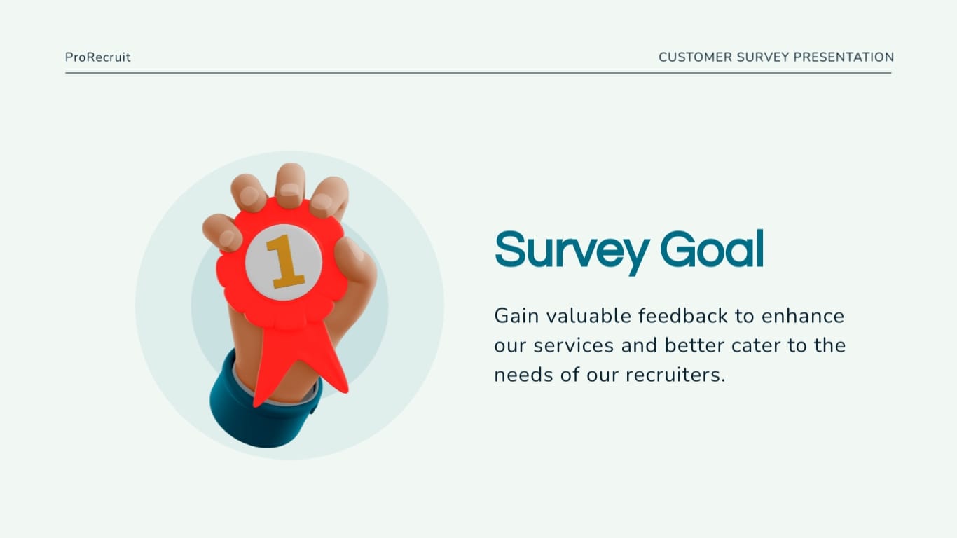 Customer Survey Presentation Template | Visme