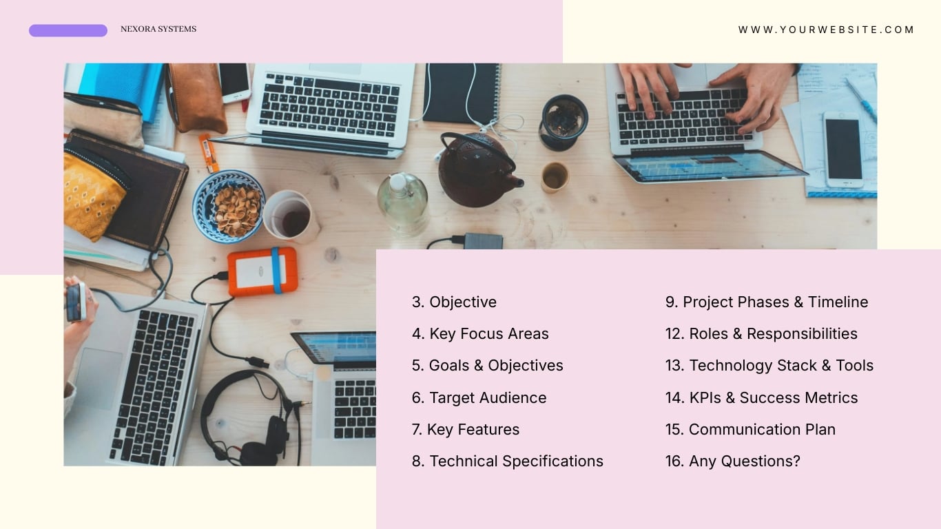 Data Management Project Kickoff Presentation Template | Visme