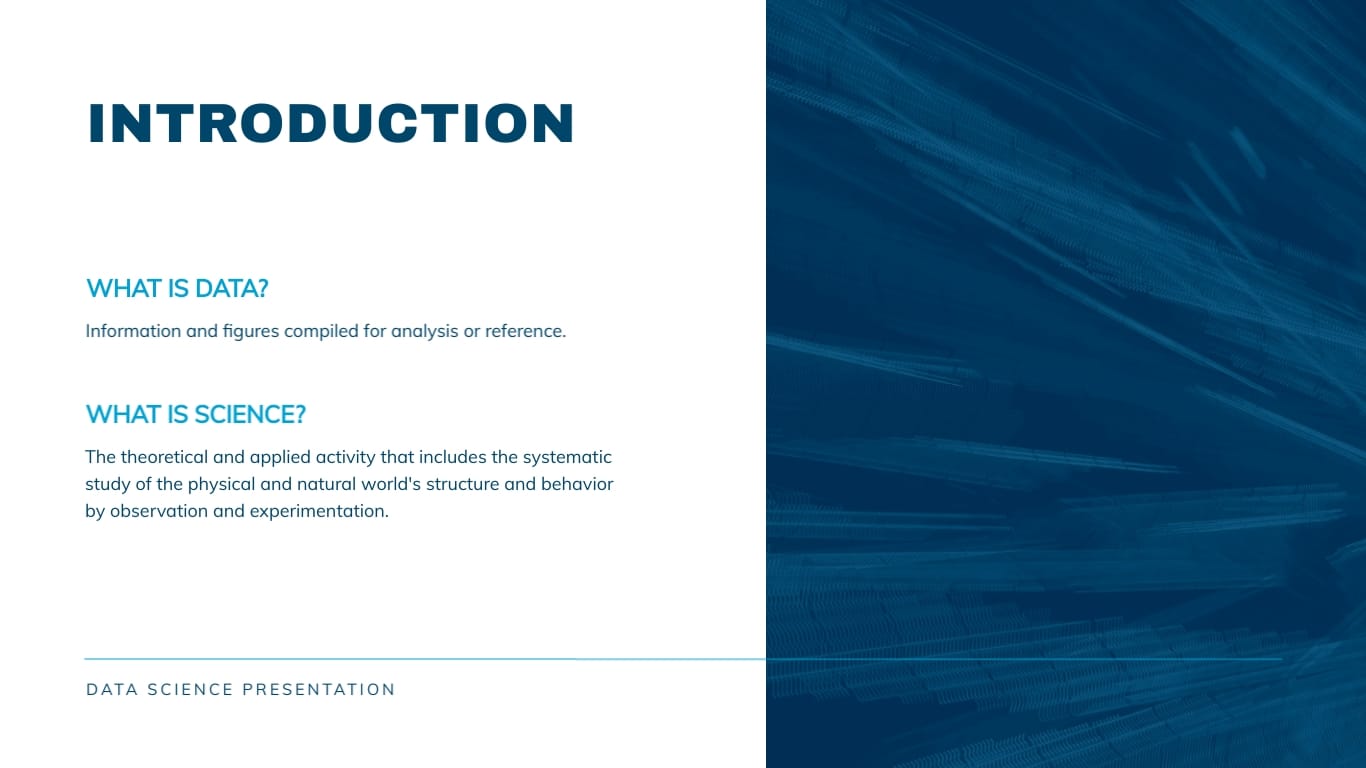 Data Science Presentation Template | Visme