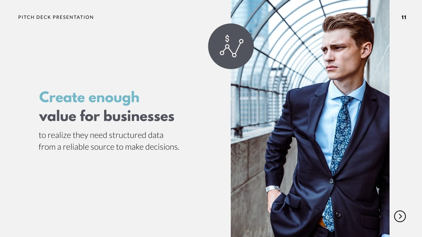 Datacrunch Pitch Deck Presentation Template | Visme