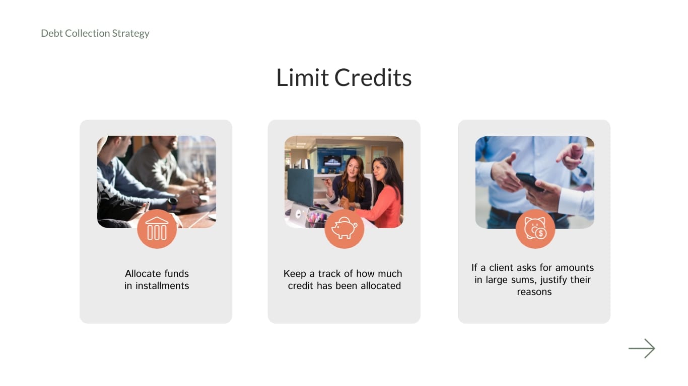 Debt Collection Strategy Presentation Template | Visme