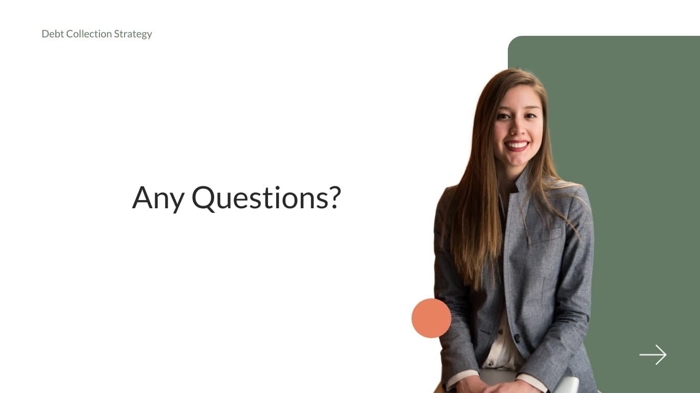 Debt Collection Strategy Presentation Template | Visme