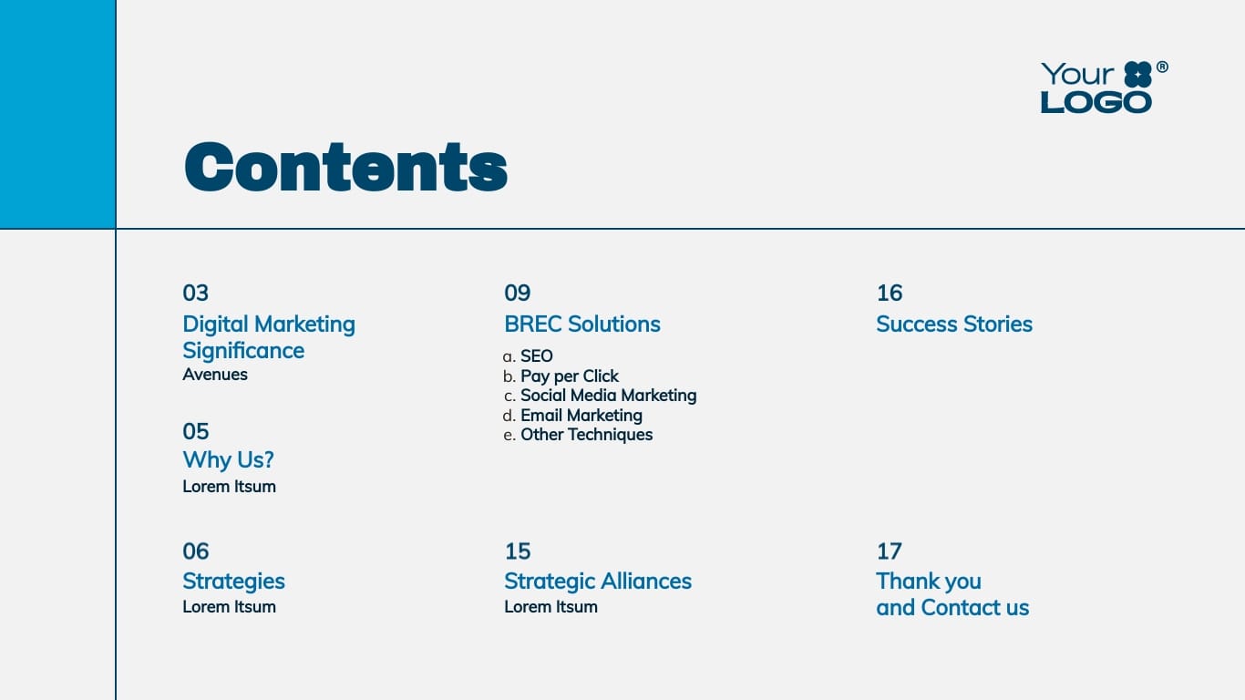 Digital Marketing Consultancy Presentation Template | Visme
