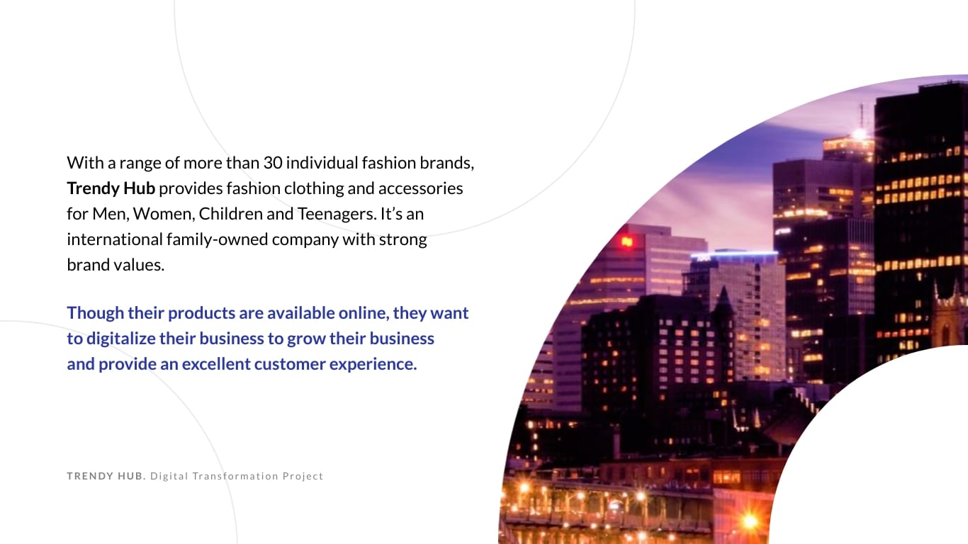 Digital Transformation Project Presentation Template | Visme