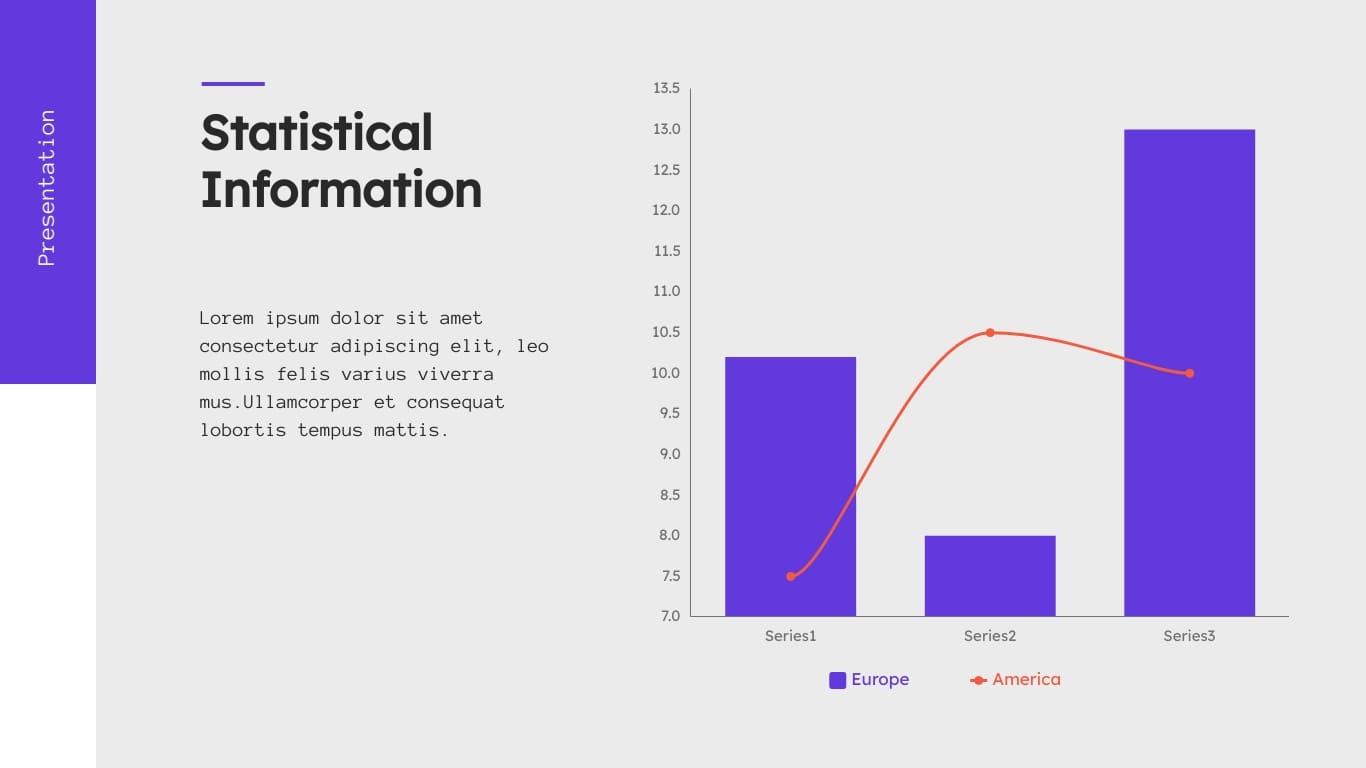 Distinctive Company Presentation Template | Visme